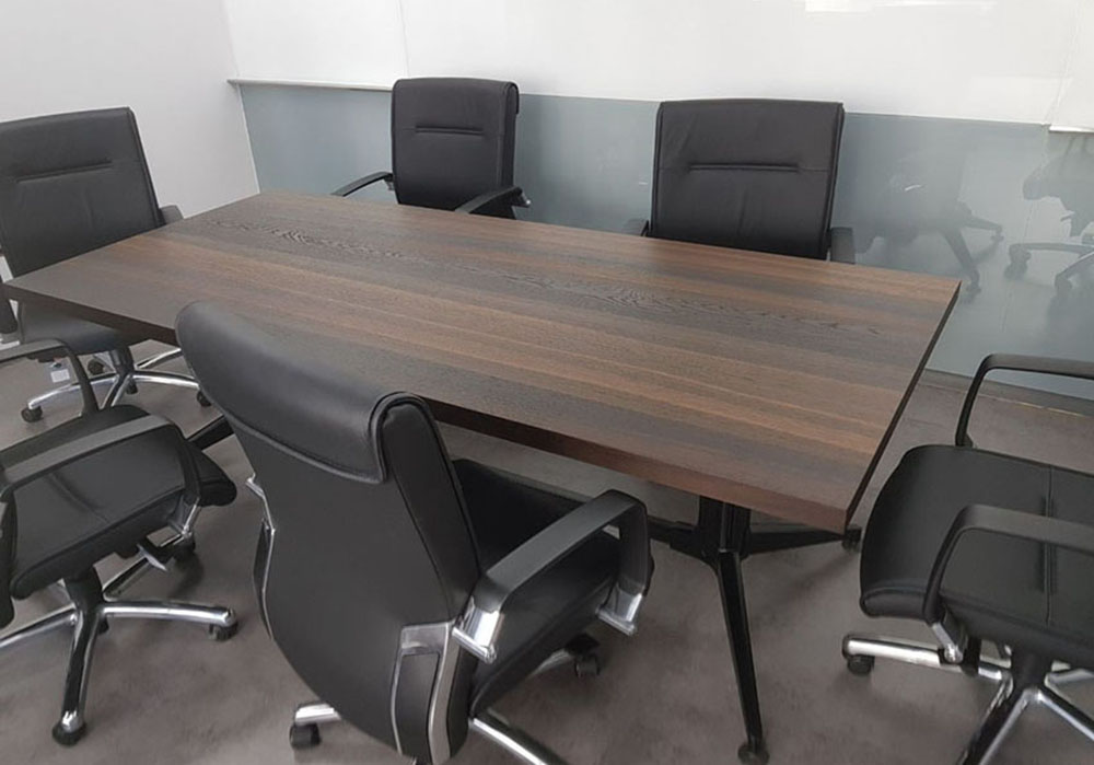 리바트오피스 2200 목재다리 중역용 회의테이블 EX9 900G
